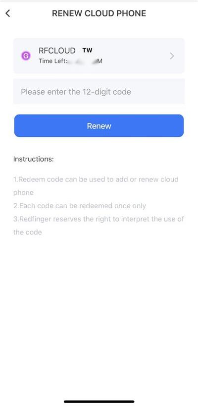 Renew Cloud Phone