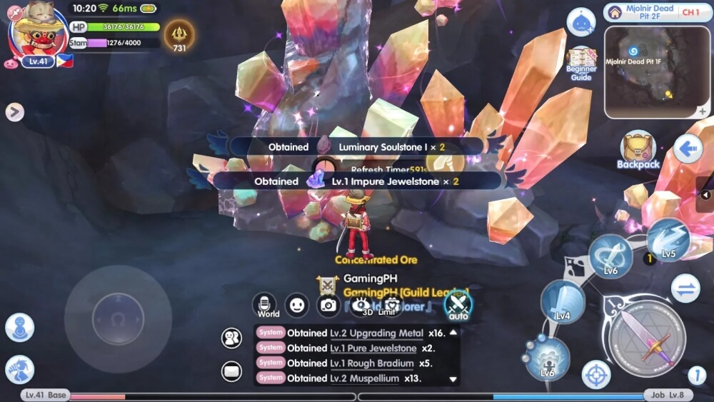 Beginners’ Guide | How to Mine Concentrated Ore in Ragnarok X Next ...