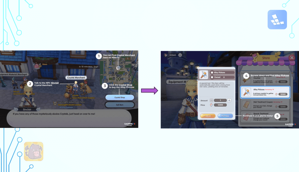Beginners’ Guide | How to Mine Concentrated Ore in Ragnarok X Next ...