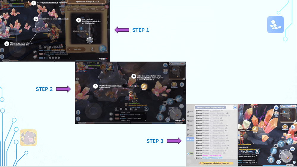 Beginners’ Guide | How to Mine Concentrated Ore in Ragnarok X Next ...